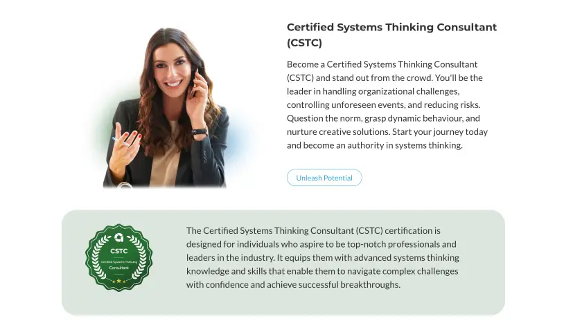 Certified Systems Thinking Consultant (CSTC)