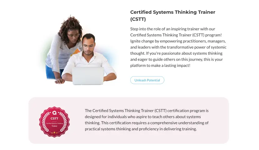 Certified Systems Thinking Trainer (CSTT)